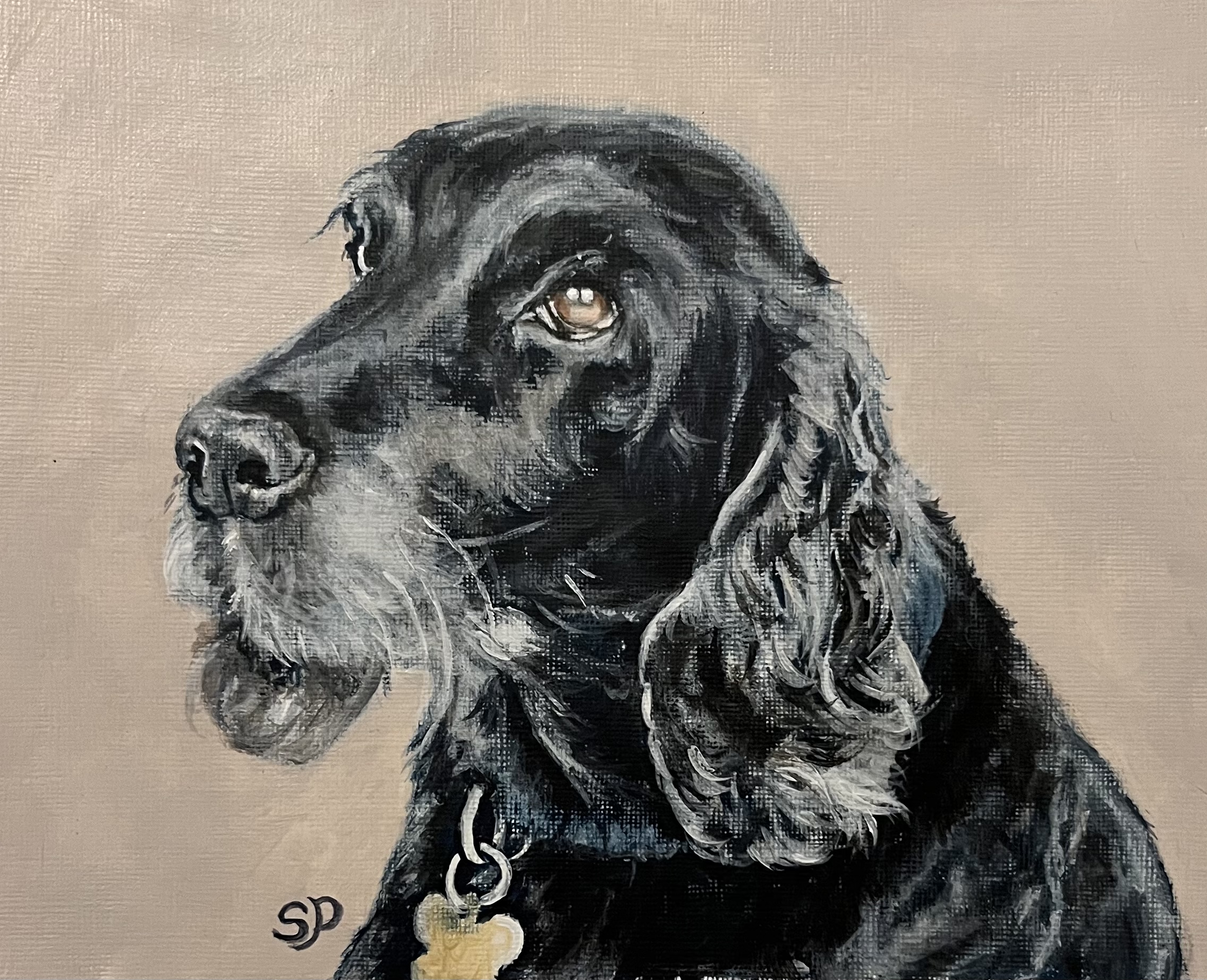 Barney - Sarah Perkins Art